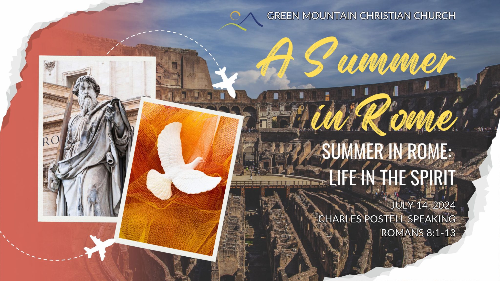 Summer in Rome: Life in the Spirit (Romans 8:1-13) - Romans 8:1-13